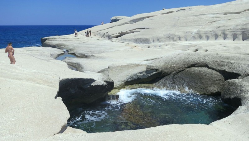 Milos a volcanic island - Sailing the Greek Islands _ Greece sailing ...
